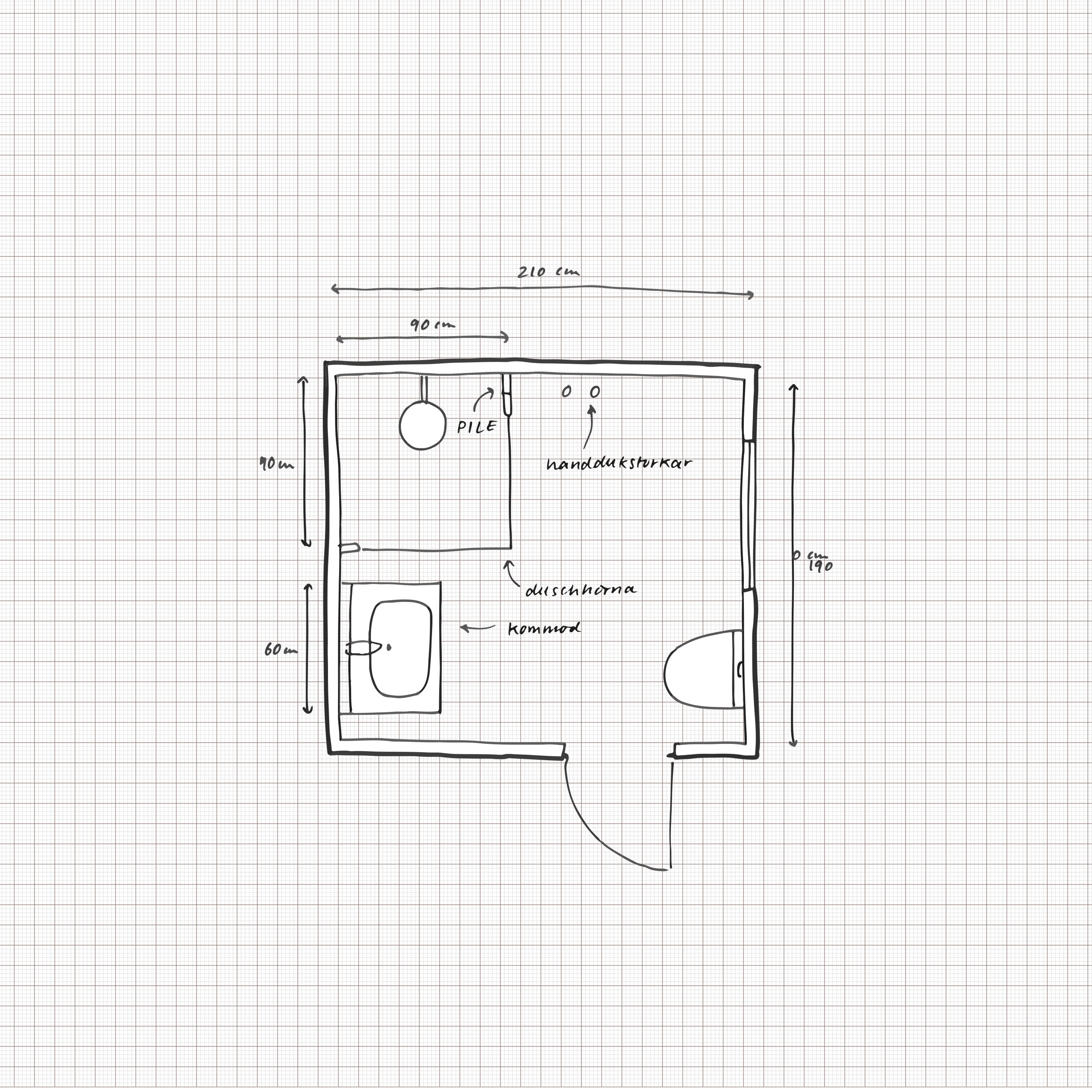 7 planlösningar för badrum | INR